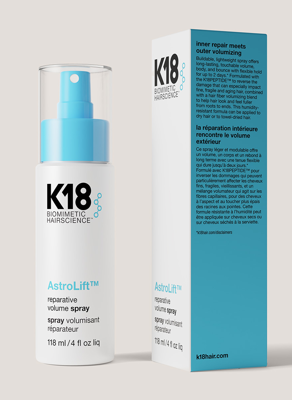 AstroLift™ reparative volume spray 118ml - GANG BRANDS SA